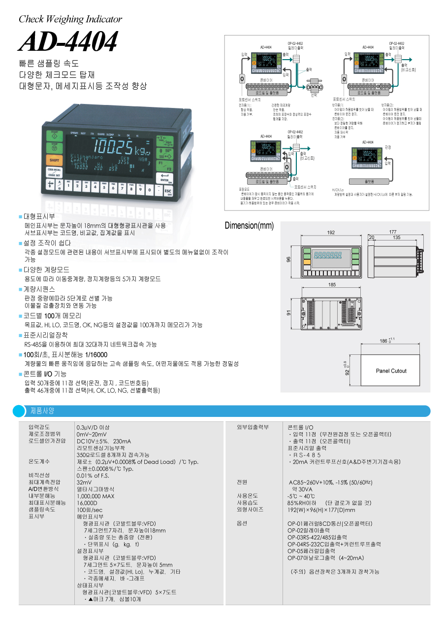 AD-4404 > 인디케이터 | 에이엔디랩테크